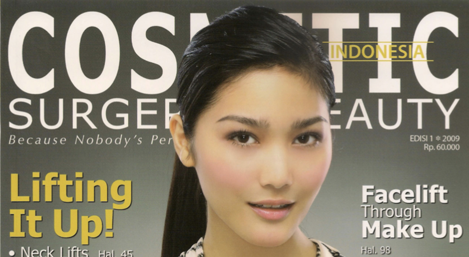 Cosmetic surgery magazine ( Indonesian ) 1/2009 “ Neck Lift” - Dr Marco